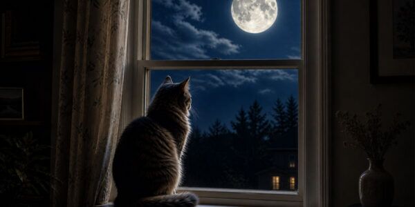 Cats and Full Moons: Does the Lunar Cycle Affect Cat Behavior?